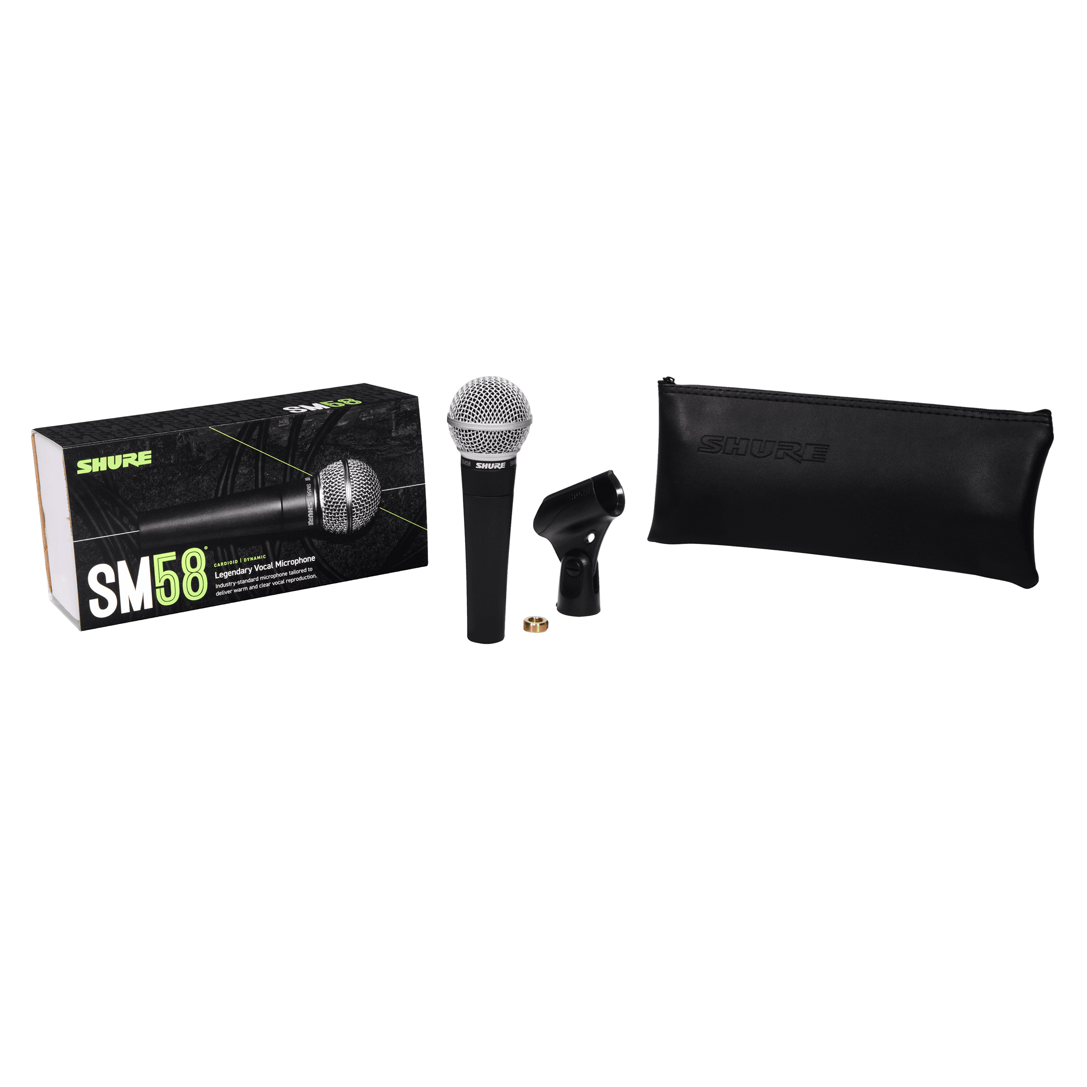 Shure SM58S Dynamic Vocal Microphone with Switch | Light up my Life