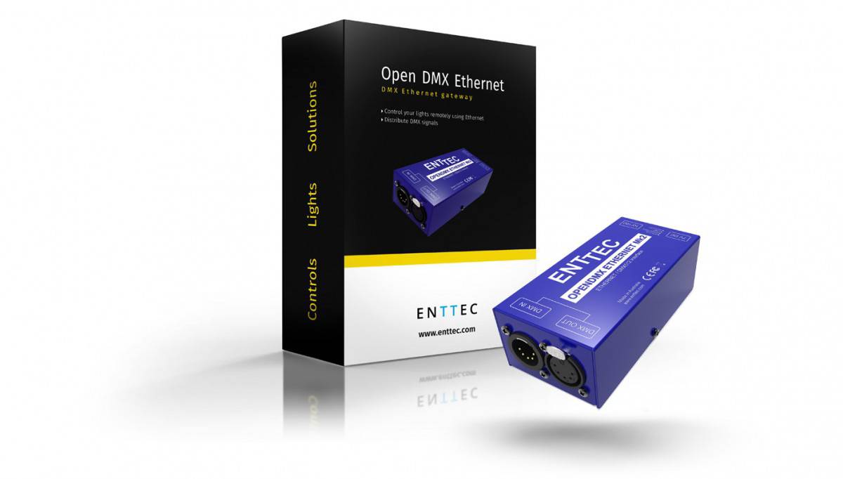 Enttec ODE Mk2 DMX over Ethernet | Light up my Life Enttec ODE Mk2 DMX over Ethernet | Light up my Life